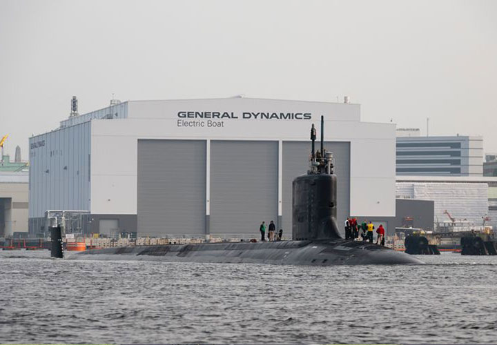 General Dynamics Electric Boat deliver USS Hyman G. Rickover SSN - Orr ...